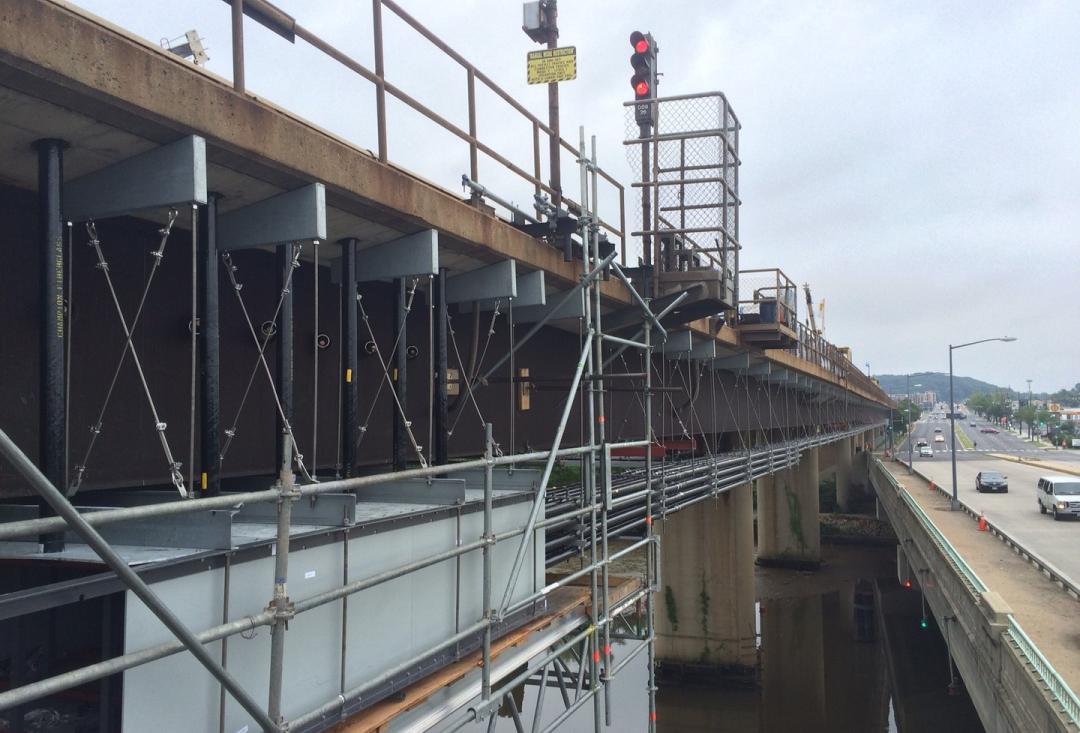 Cheverly Abutment & Aerial Structure Rehabilitation | Clark Construction